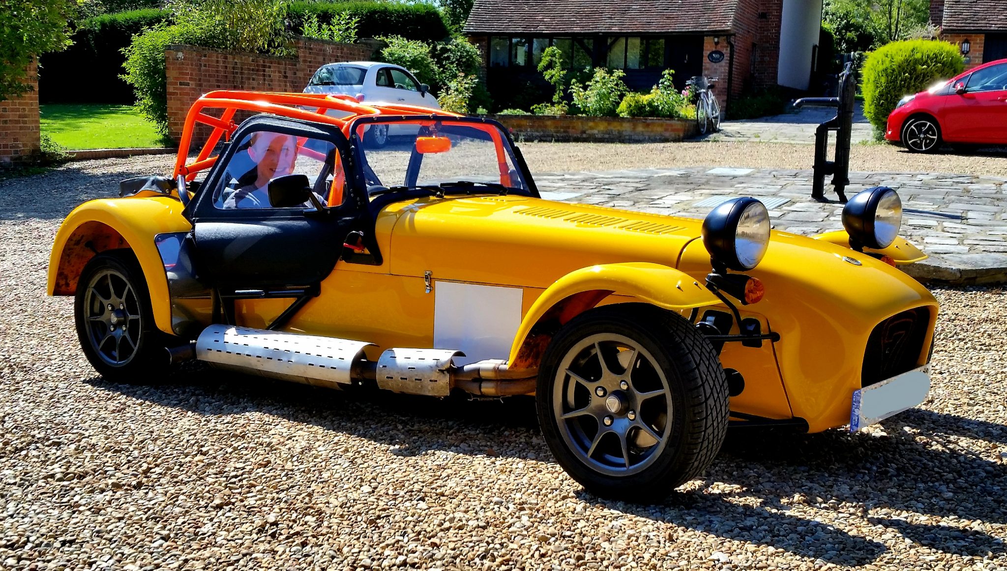 My First Passenger Ride in a Caterham Seven - Pilch.uk